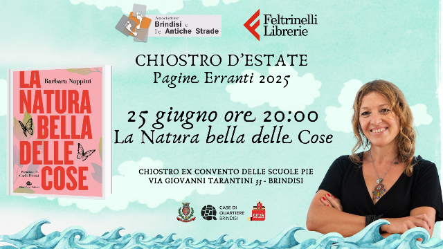 Chiostro D' Estate: 25 giugno ore 20:00 presentazione libro LA NATURA ...