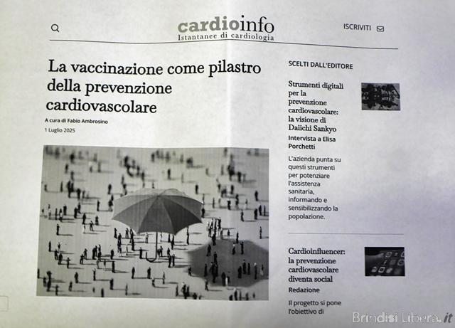 L’importanza delle vaccinazioni nel paziente cardiopatico”: il nuovo ...